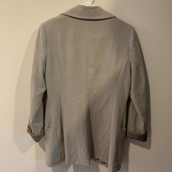 zinc | Jackets & Coats | Grey Blazer | Poshmark